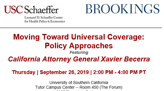 Moving toward universal coverage: is a new approach needed? Moving toward universal coverage: is a new approach needed?
