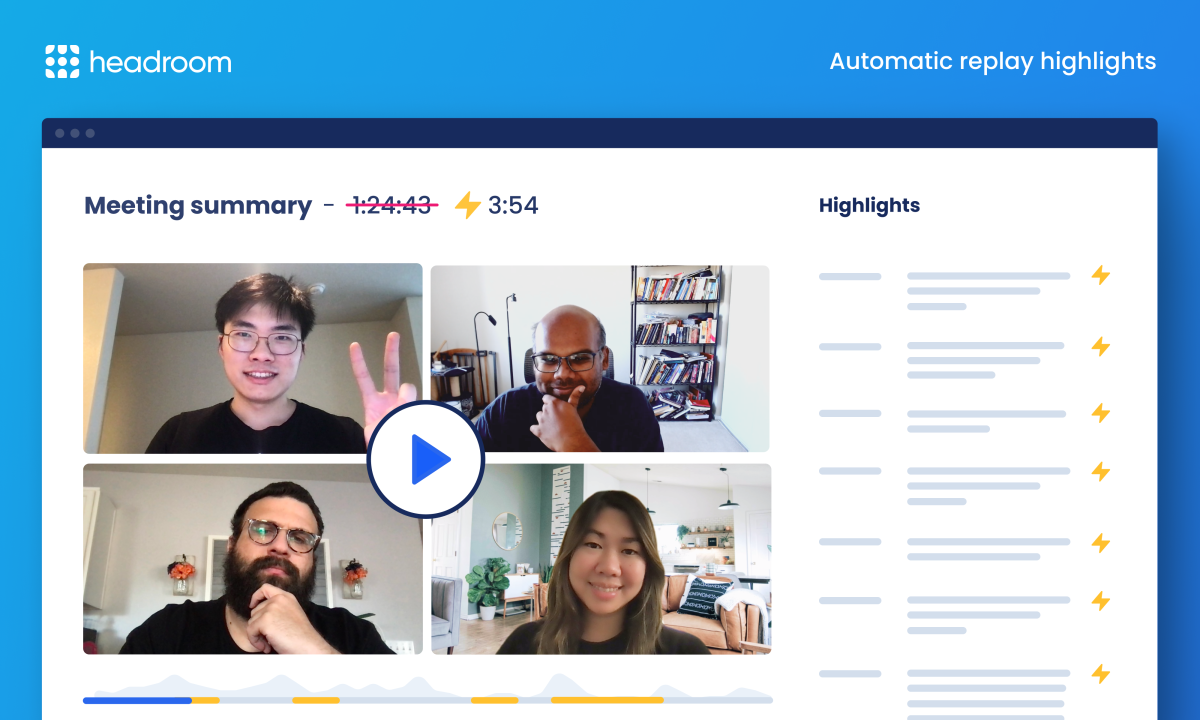 Automatic Meeting Summaries: Get access to what matters! Automatic Meeting Summaries: Get access to what matters!