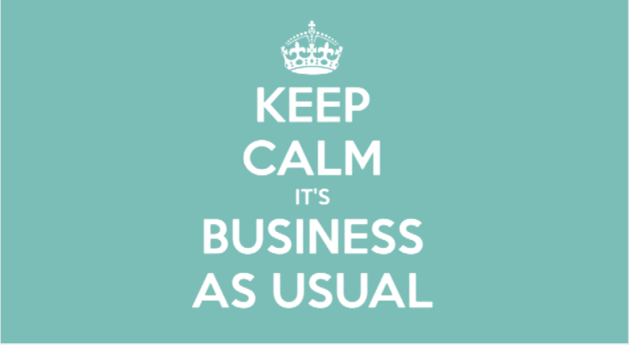 Business as Usual Business as Usual
