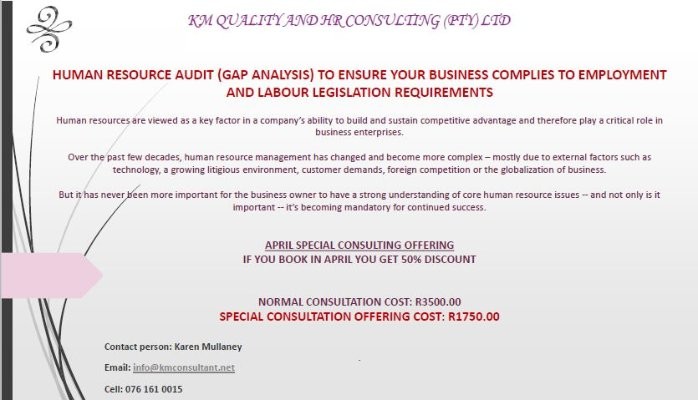 Ensure Legislation compliance within your business - April 2016 Special ... Ensure Legislation compliance within your business - April 2016 Special ...