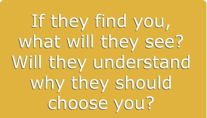 Why should customers choose you? Why should customers choose you?