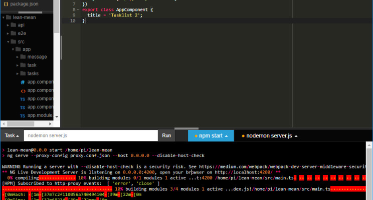 Develop full-stack JavaScript applications using only a Raspberry pi ... Develop full-stack JavaScript applications using only a Raspberry pi ...