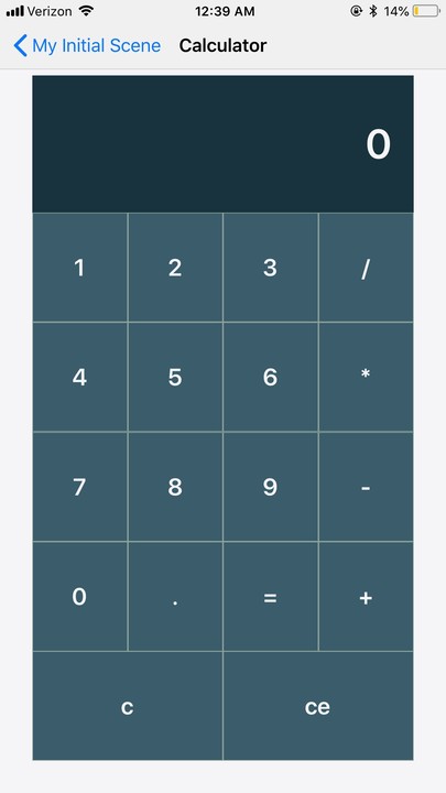 My first React Native app! My first React Native app!