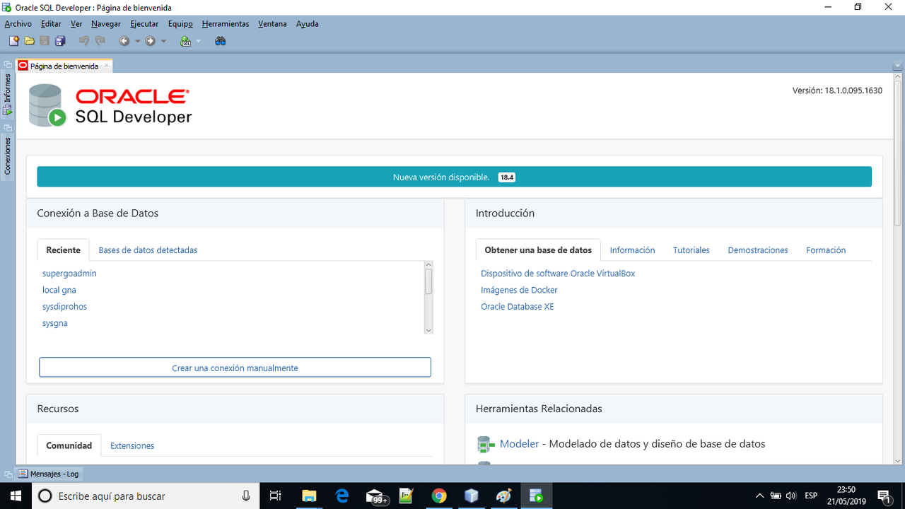 Instalando Oracle SQL Developer 4.x en CentOS 7 Instalando Oracle SQL Developer 4.x en CentOS 7