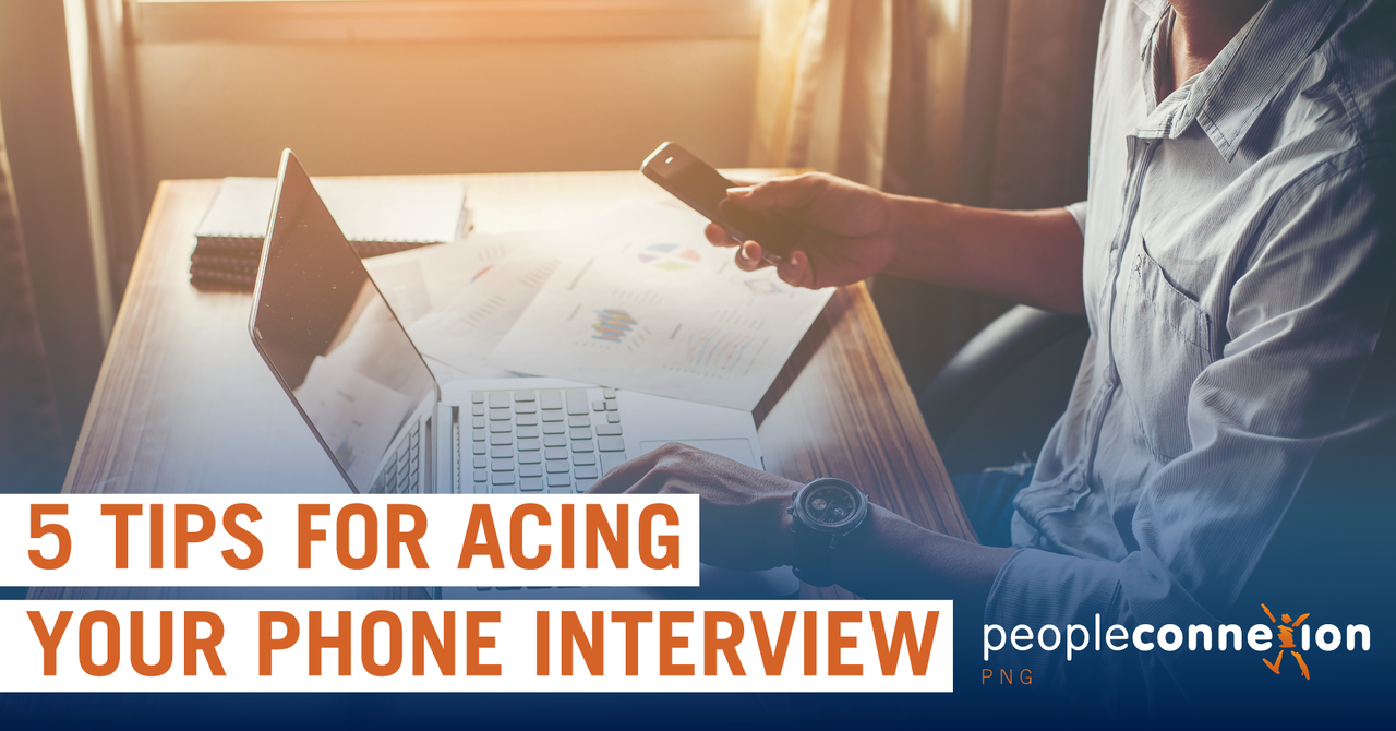 5 Tips for Acing Your Phone Interview 5 Tips for Acing Your Phone Interview