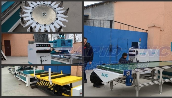 Auto loading&unloading ATC CNC Router Auto loading&unloading ATC CNC Router