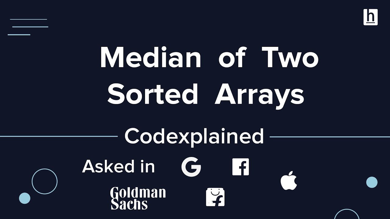 Median of Two Sorted Arrays. Median of Two Sorted Arrays.