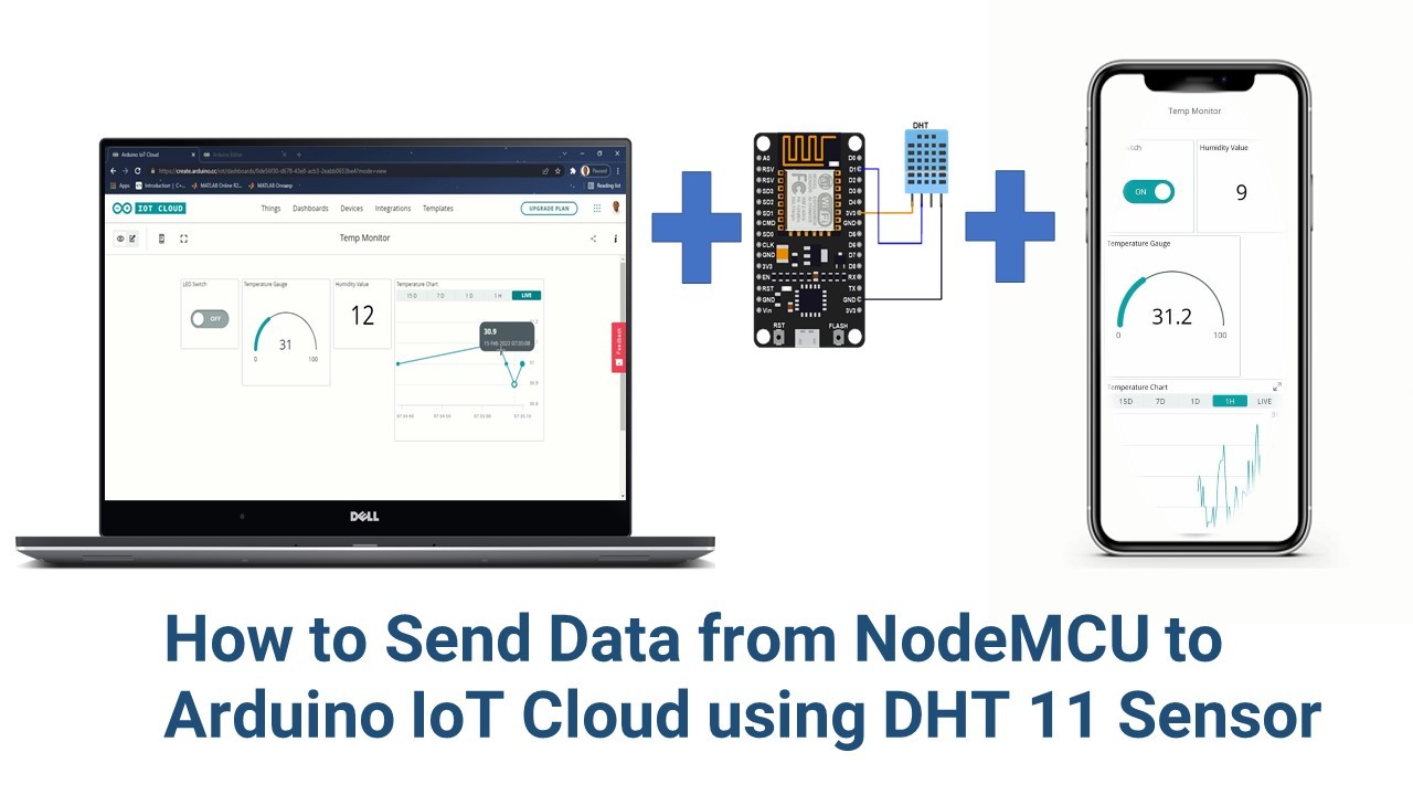 How to send NodeMCU-DHT-Data-to-Arduino-IoT-Cloud How to send NodeMCU-DHT-Data-to-Arduino-IoT-Cloud