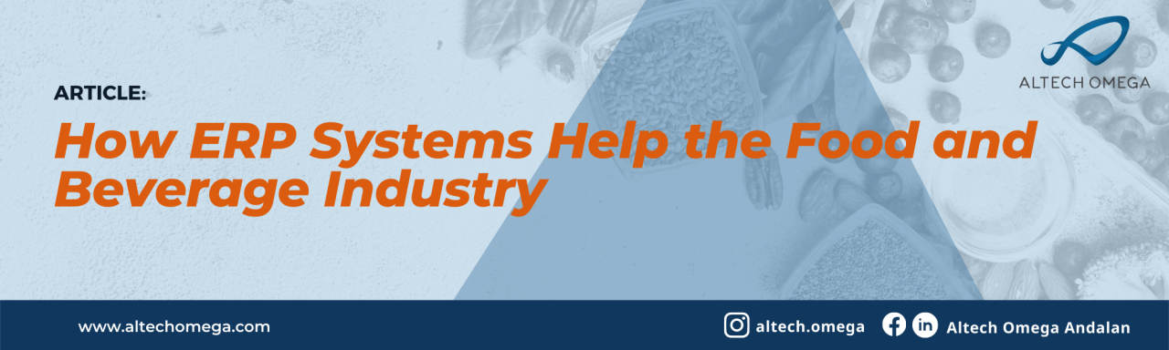 How ERP Systems Help the F&B Industry How ERP Systems Help the F&B Industry