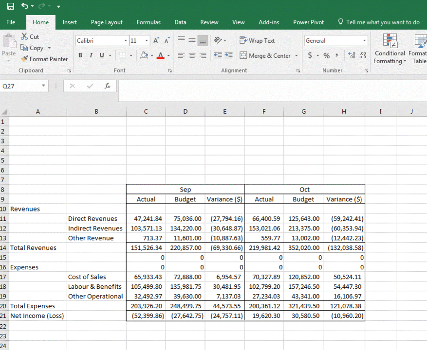 How to Unpivot Data using Excel Power Query for loading into PBCS How to Unpivot Data using Excel Power Query for loading into PBCS