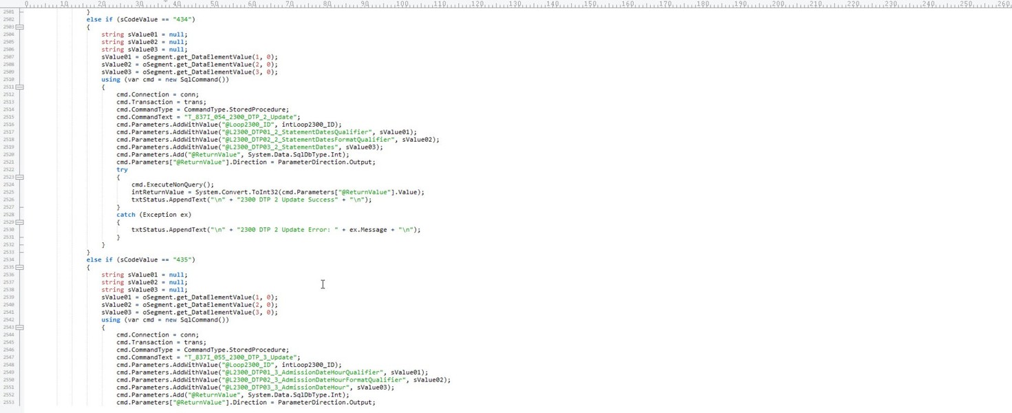 An EDI 837I 5010 parser in C# and T-SQL An EDI 837I 5010 parser in C# and T-SQL