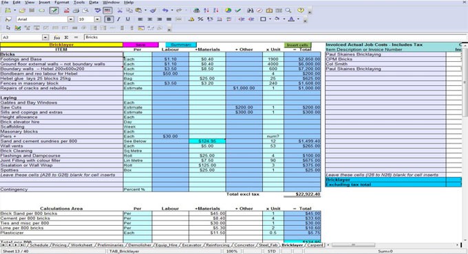 5 Methods of Calculating Quantities of Materials 5 Methods of Calculating Quantities of Materials