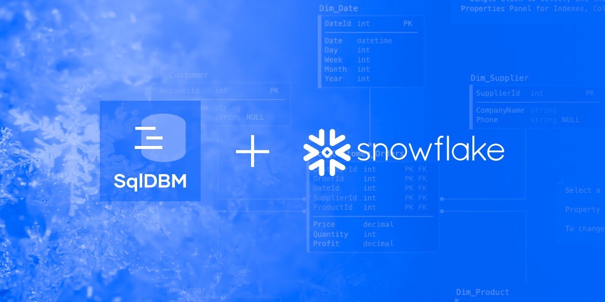 SqlDBM: Data Modeling Tool for Snowflake SqlDBM: Data Modeling Tool for Snowflake