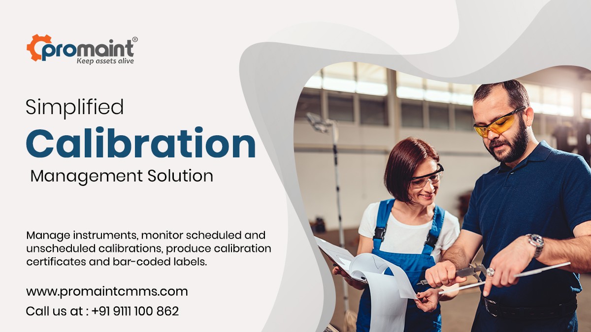 Simplified Calibration Management Solution Simplified Calibration Management Solution