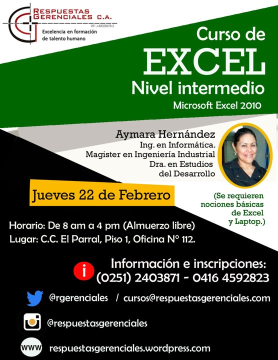 Desarrolla y mejora tus conocimientos sobre la Hoja de Cálculo Excel 2010 Desarrolla y mejora tus conocimientos sobre la Hoja de Cálculo Excel 2010