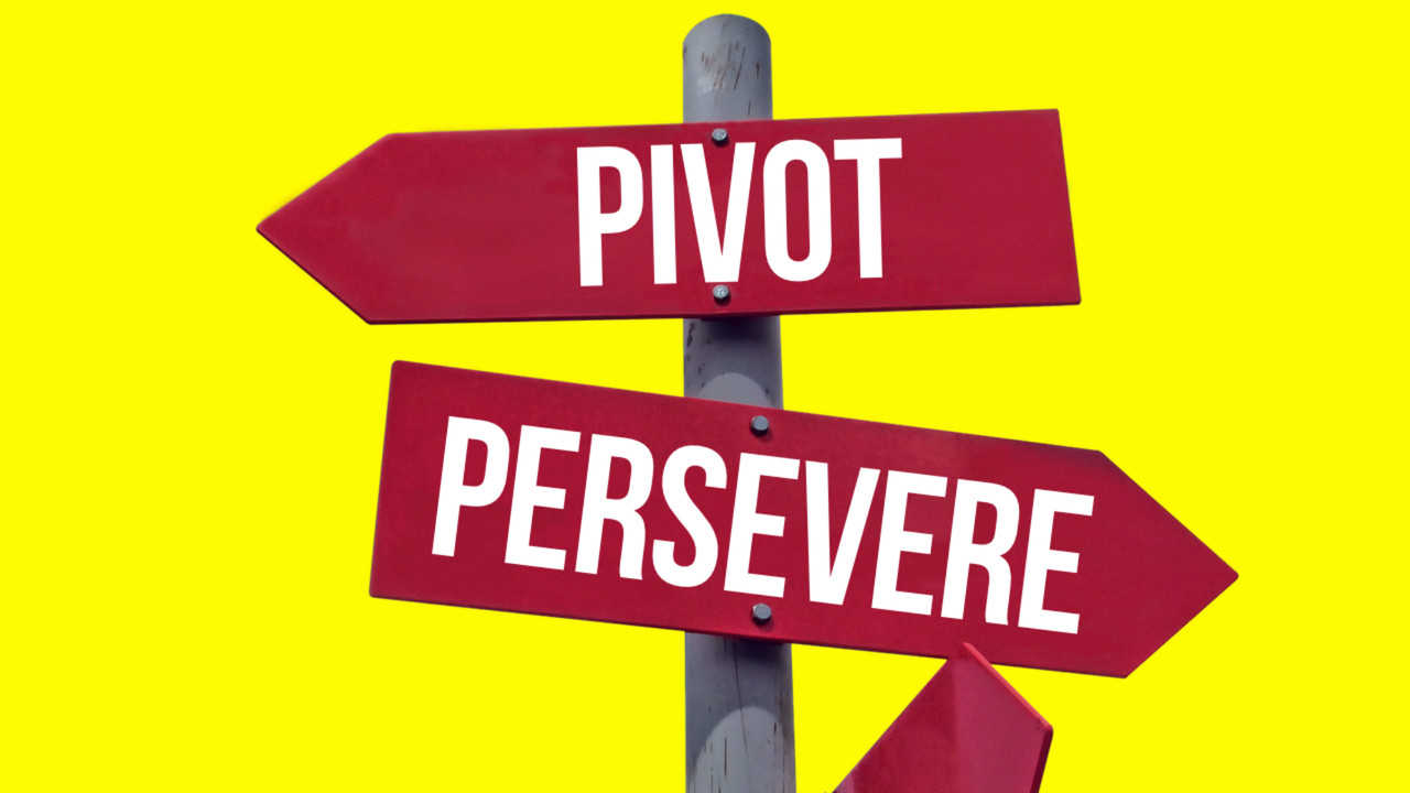 The Lean Startup: Time to Pivot... or Persevere? The Lean Startup: Time to Pivot... or Persevere?