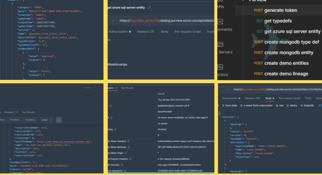 Azure Purview REST API, Part 1: Getting Started Azure Purview REST API, Part 1: Getting Started
