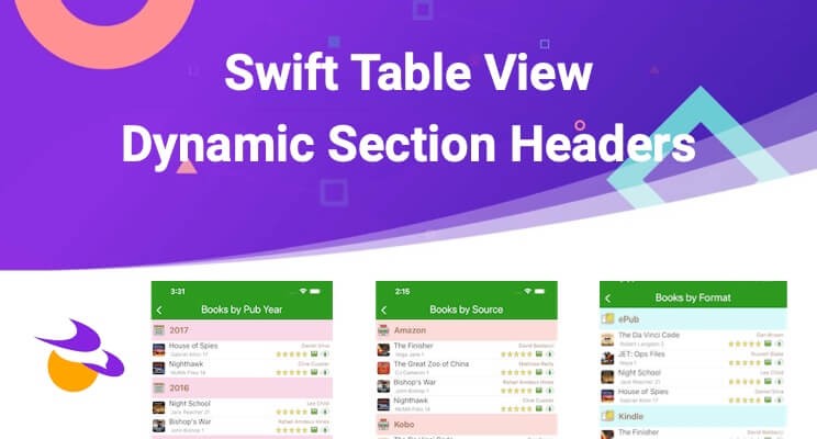 Swift Table View Dynamic Section Headers Swift Table View Dynamic Section Headers