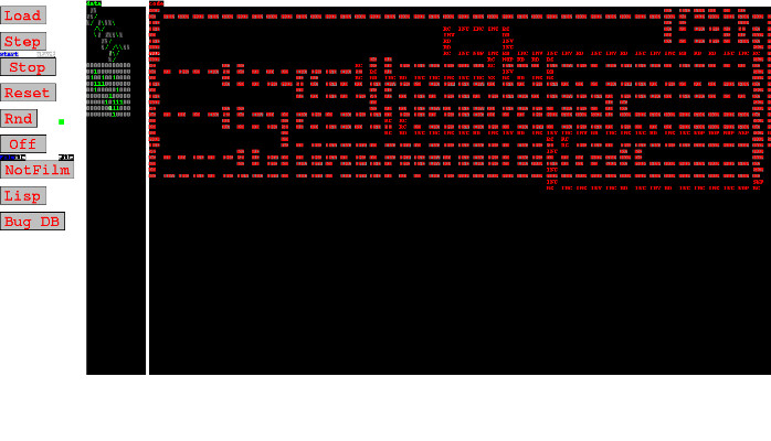 Parameterless 6 instruction processor gui lisp impl. Parameterless 6 instruction processor gui lisp impl.