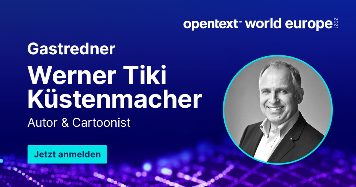 OpenText auf LinkedIn: Digital Tech Event | OpenText World 2021 OpenText auf LinkedIn: Digital Tech Event | OpenText World 2021