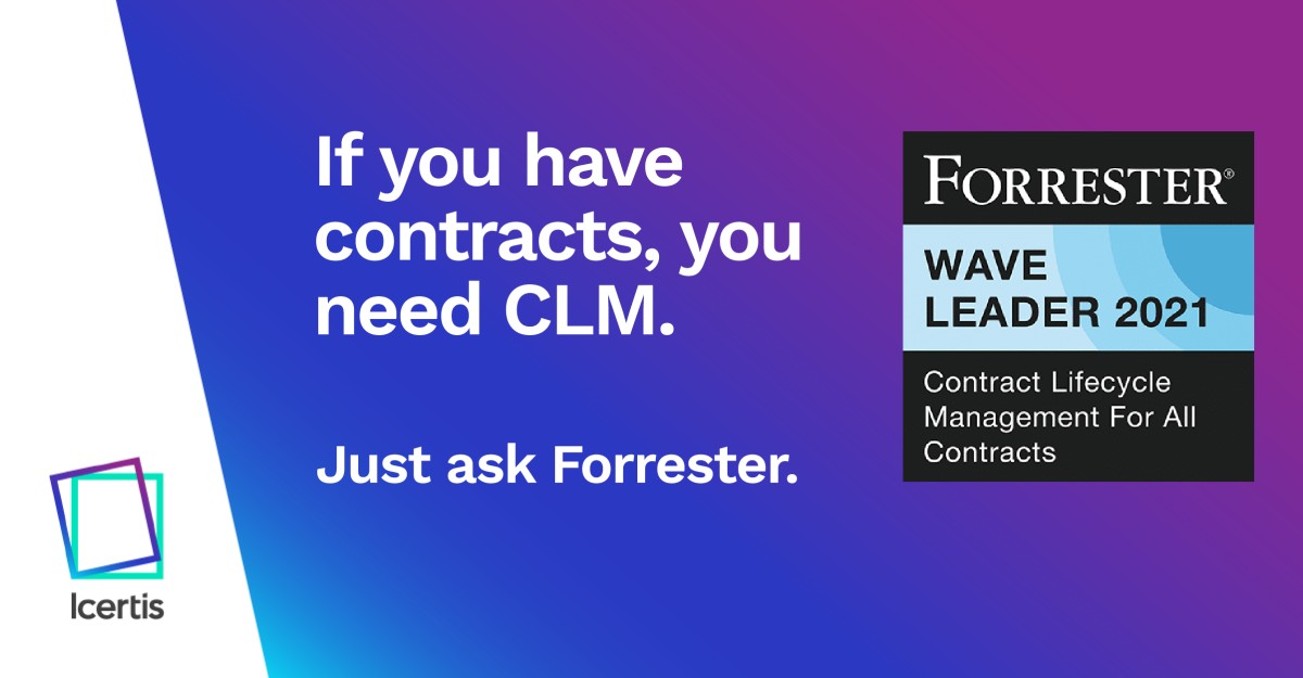 Icertis on LinkedIn: Icertis named CLM Leader in Forrester Wave 2021 Icertis on LinkedIn: Icertis named CLM Leader in Forrester Wave 2021