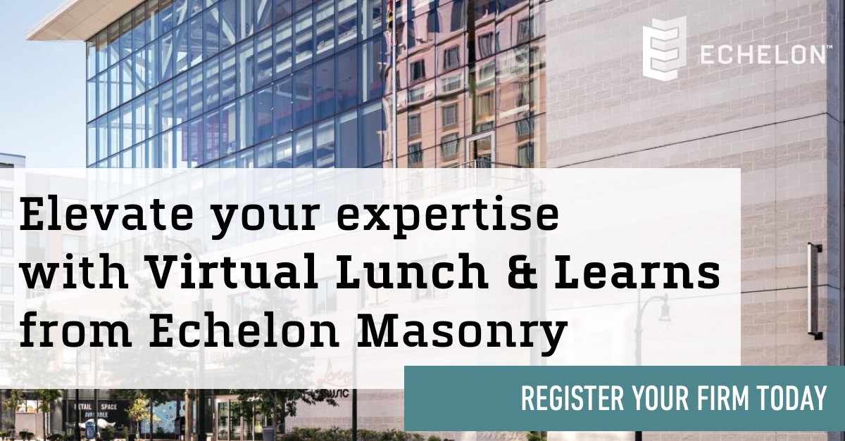 Echelon Masonry on LinkedIn: Masonry & Architecture CEUs: Echelon Lunch ... Echelon Masonry on LinkedIn: Masonry & Architecture CEUs: Echelon Lunch ...