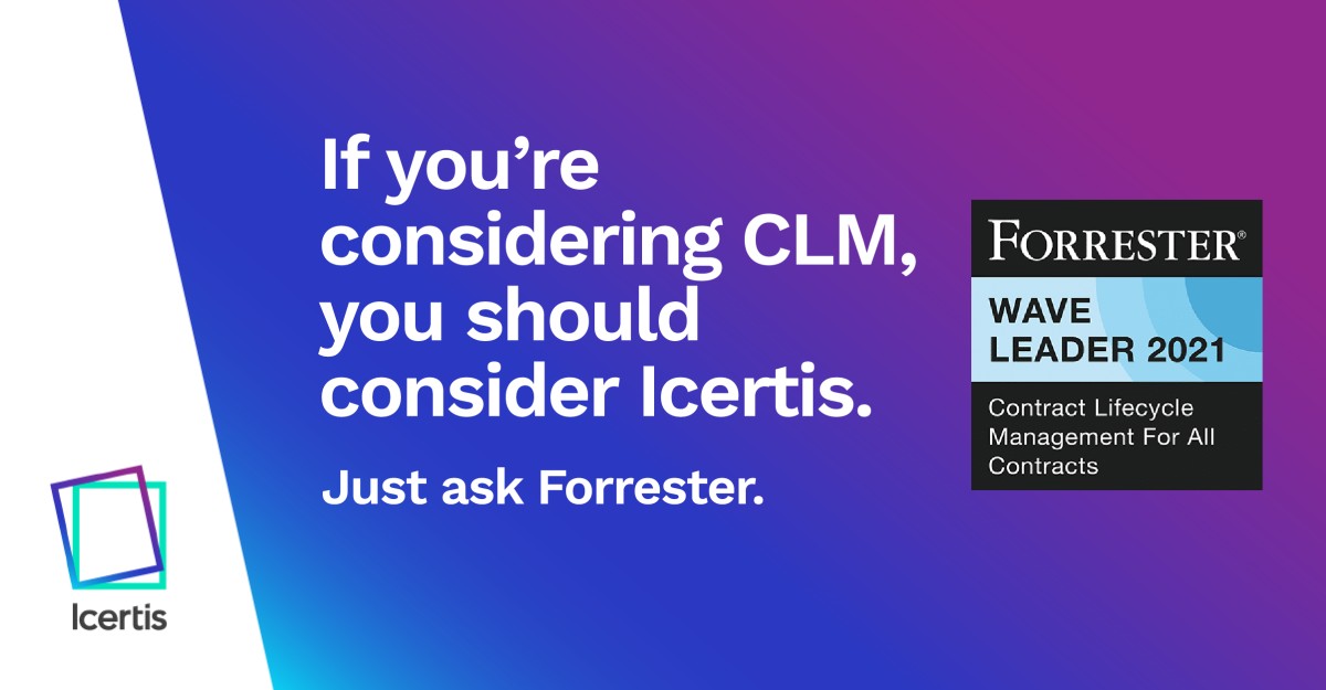 Icertis on LinkedIn: Icertis named CLM Leader in Forrester Wave 2021 Icertis on LinkedIn: Icertis named CLM Leader in Forrester Wave 2021