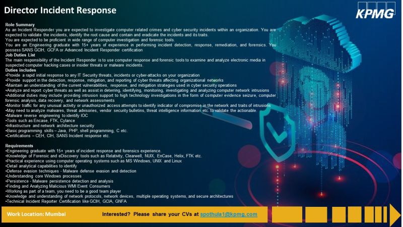 Sri Rama Krishna Rao Pothula on LinkedIn: We Are Hiring! Sri Rama Krishna Rao Pothula on LinkedIn: We Are Hiring!