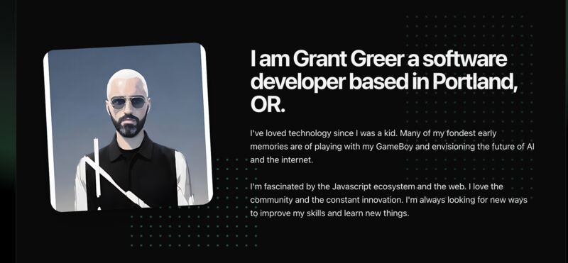 Grant Greer on LinkedIn: #astro #portfoliowebsite #javascript # ... Grant Greer on LinkedIn: #astro #portfoliowebsite #javascript # ...