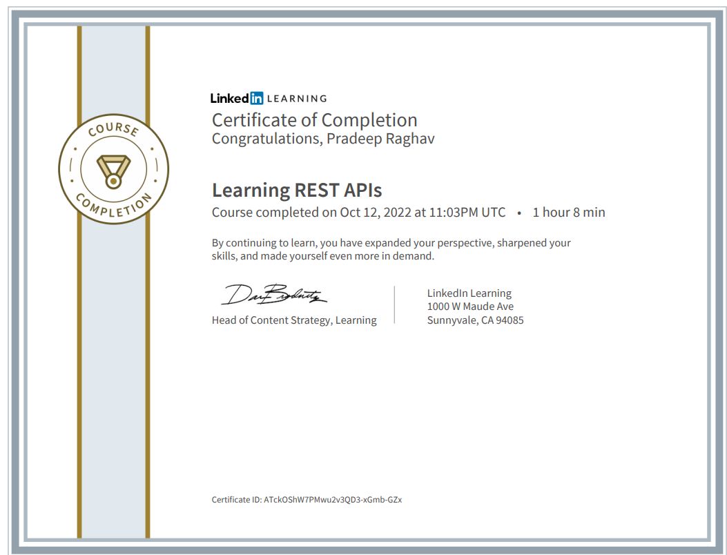 Pradeep Raghav on LinkedIn: #api #restapis #api #restful #restapi # ... Pradeep Raghav on LinkedIn: #api #restapis #api #restful #restapi # ...