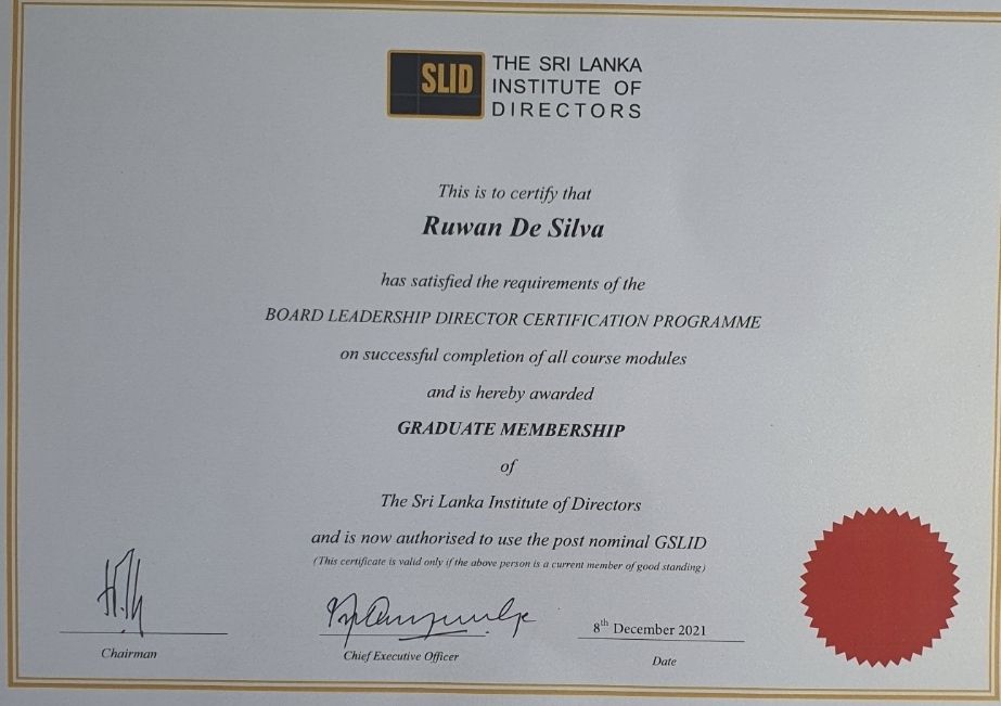 Ruwan De Silva posted on LinkedIn Ruwan De Silva posted on LinkedIn