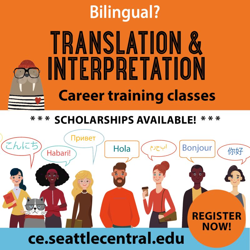 Seattle Central College - Continuing Education on LinkedIn: Translation ... Seattle Central College - Continuing Education on LinkedIn: Translation ...