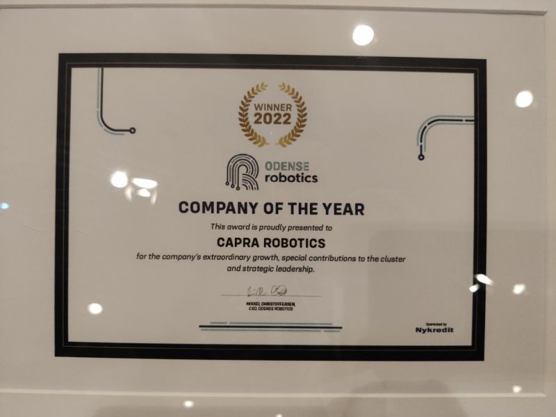 Capra Robotics on LinkedIn: #wins #robotics #robots #award #thankyou ... Capra Robotics on LinkedIn: #wins #robotics #robots #award #thankyou ...