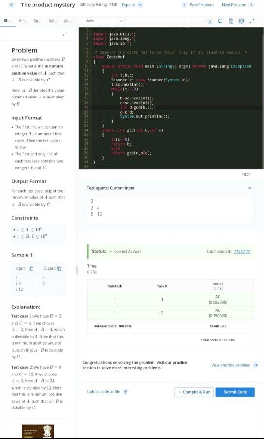 Shruthi S on LinkedIn: #coding #codechef #100daysofcodechallenge # ... Shruthi S on LinkedIn: #coding #codechef #100daysofcodechallenge # ...