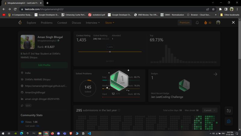 Aman Singh Bhogal on LinkedIn: #leetcode #codingchallenge #programming ... Aman Singh Bhogal on LinkedIn: #leetcode #codingchallenge #programming ...