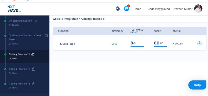 praveen kumar on LinkedIn: successful complete coding pratice praveen kumar on LinkedIn: successful complete coding pratice
