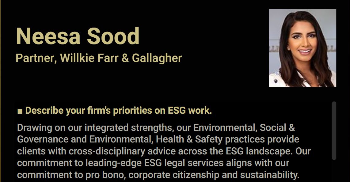 The National Law Journal on LinkedIn: Congratulations to Willkie Farr ... The National Law Journal on LinkedIn: Congratulations to Willkie Farr ...