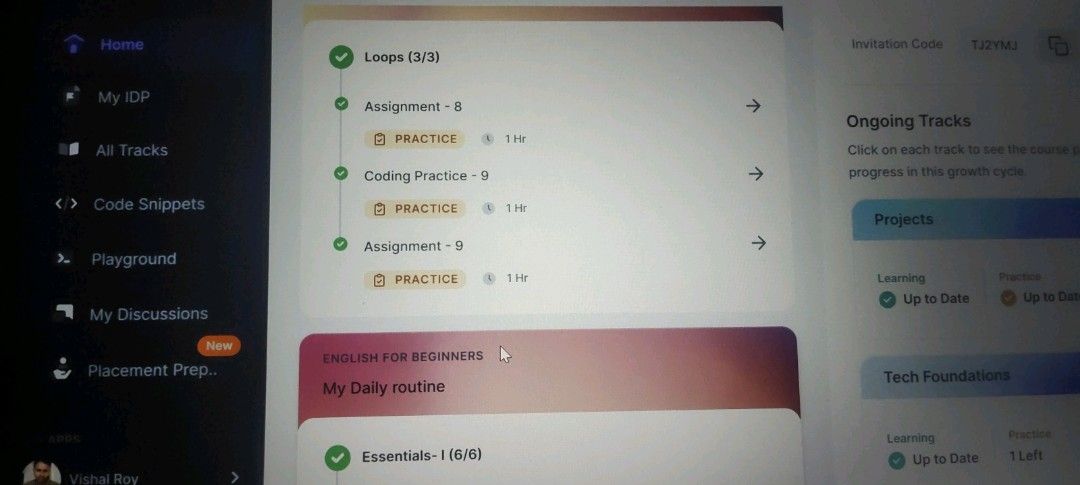 Vishal Roy Mallela on LinkedIn: completed today schedule Vishal Roy Mallela on LinkedIn: completed today schedule