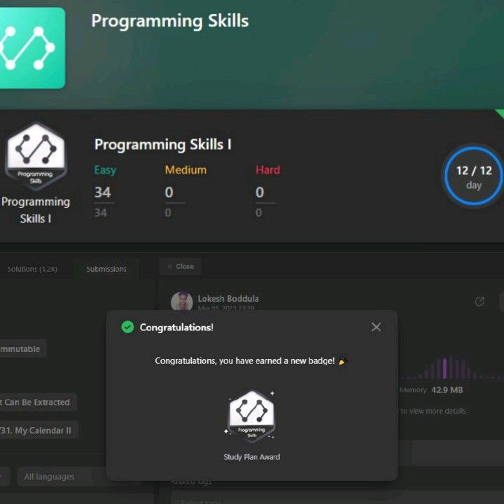 Lokesh Boddula on LinkedIn: #programming #leetcode #connections # ... Lokesh Boddula on LinkedIn: #programming #leetcode #connections # ...