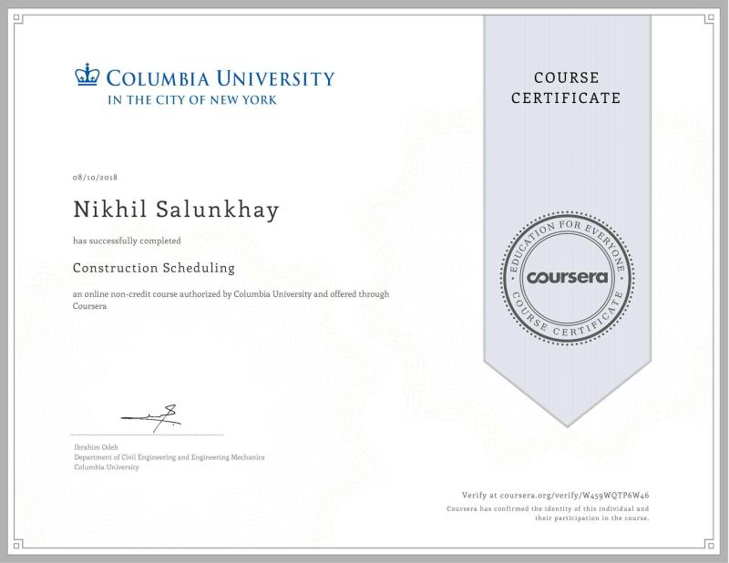 Nikhil S. on LinkedIn: Sharing a course certificate – revisiting my ... Nikhil S. on LinkedIn: Sharing a course certificate – revisiting my ...