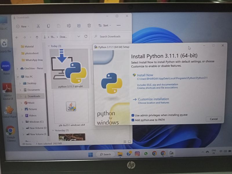 Bhargava Satish Jakilinki on LinkedIn: Task 1:- installing Python and ... Bhargava Satish Jakilinki on LinkedIn: Task 1:- installing Python and ...