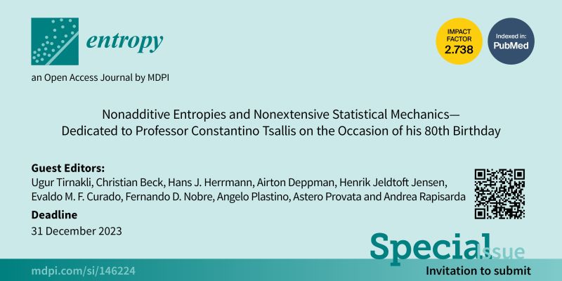 Entropy MDPI on LinkedIn: #specialissue Entropy MDPI on LinkedIn: #specialissue