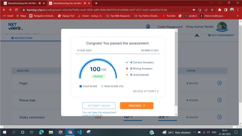 Vinay Kumar Reddy Mangalampenta on LinkedIn: #ccbp #programming #python ... Vinay Kumar Reddy Mangalampenta on LinkedIn: #ccbp #programming #python ...