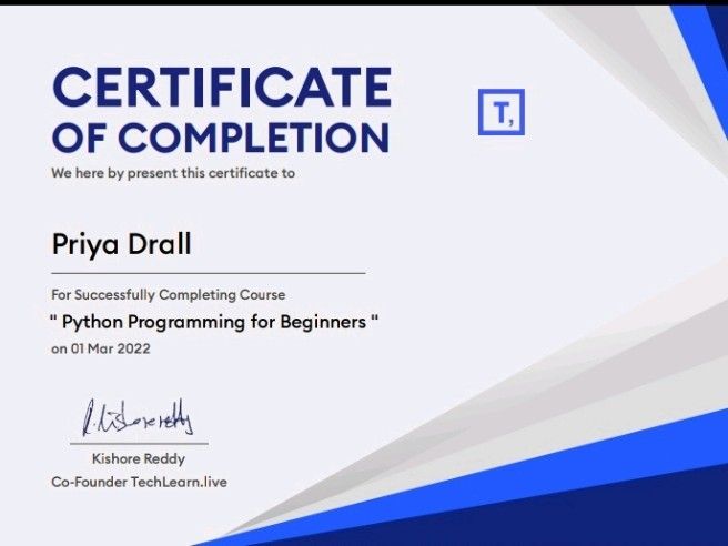 Priya Daral on LinkedIn: #python #thankyou #programming # ... Priya Daral on LinkedIn: #python #thankyou #programming # ...