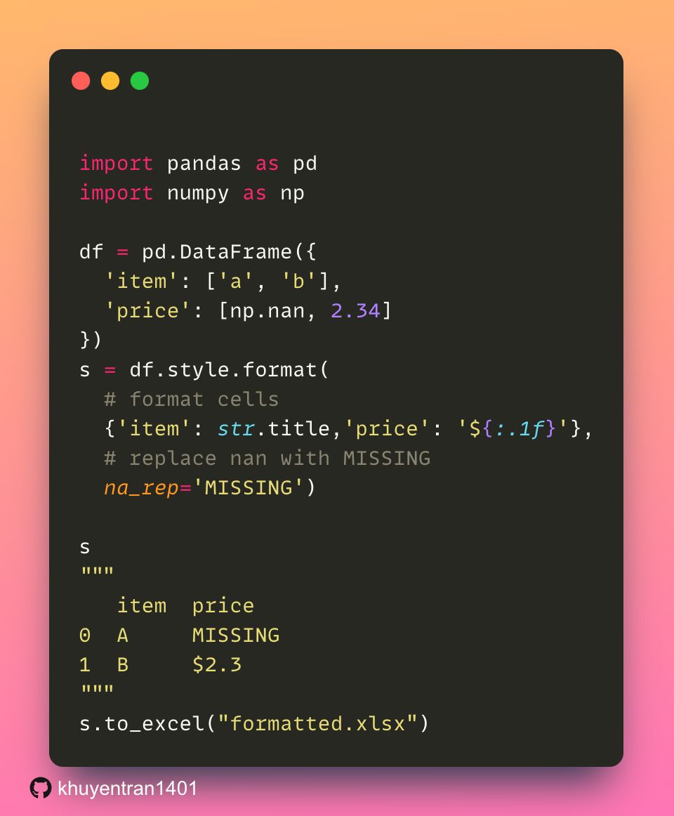Khuyen Tran on LinkedIn: #python Khuyen Tran on LinkedIn: #python