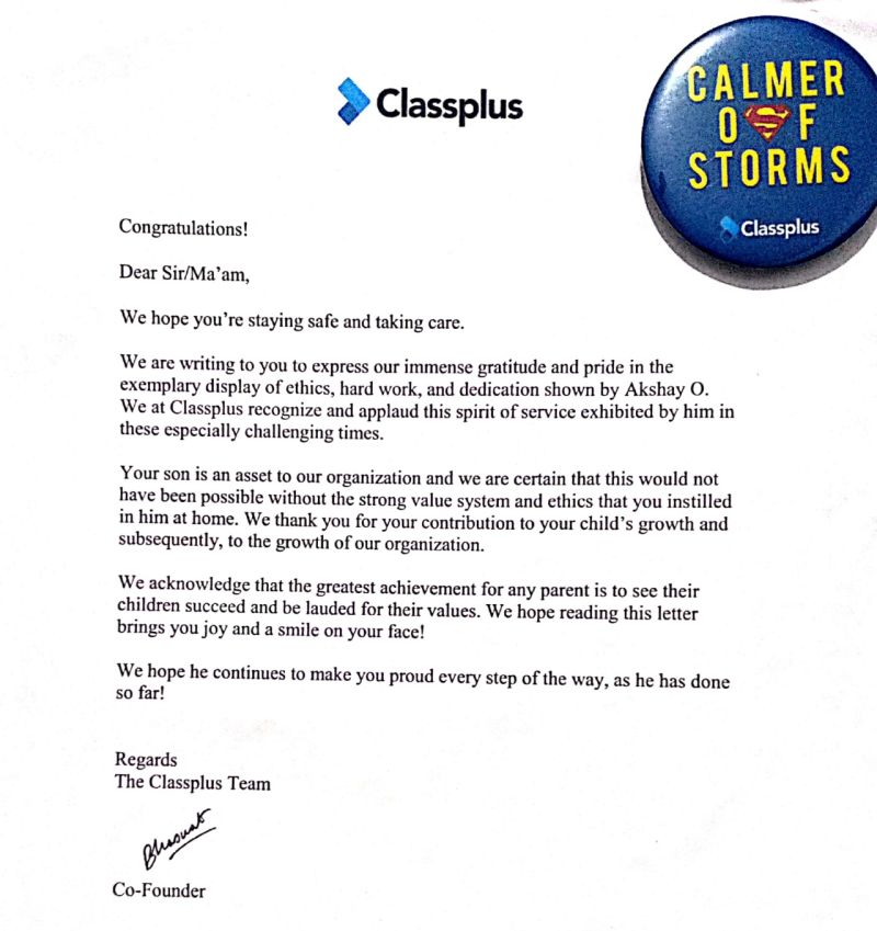 Akshay Vinod on LinkedIn: #classplus | 13 comments Akshay Vinod on LinkedIn: #classplus | 13 comments