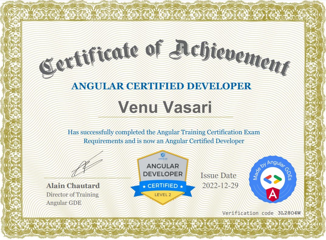 Venu Vasari on LinkedIn: #angulardeveloper #angular # ... Venu Vasari on LinkedIn: #angulardeveloper #angular # ...