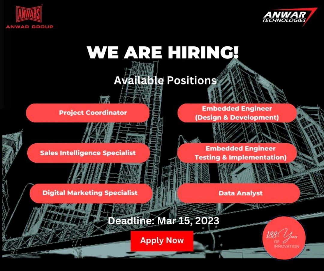 Anwar Group of Industries on LinkedIn: Anwar Technologies, a subsidiary ... Anwar Group of Industries on LinkedIn: Anwar Technologies, a subsidiary ...