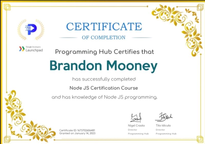 Brandon Mooney on LinkedIn: should have learned Javascript first, but ... Brandon Mooney on LinkedIn: should have learned Javascript first, but ...