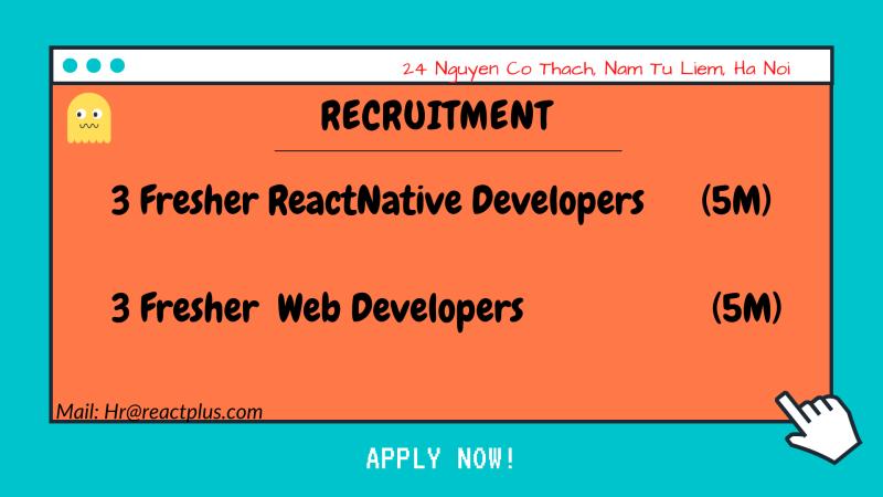 Linh Vu on LinkedIn: #job #fresher #hr #developer #reactjs #nodejs # ... Linh Vu on LinkedIn: #job #fresher #hr #developer #reactjs #nodejs # ...